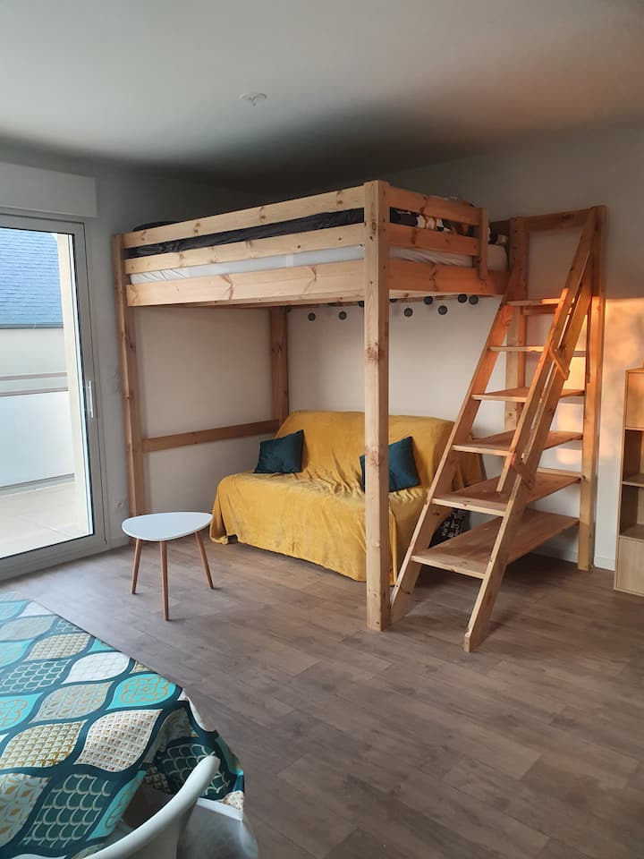 Grand Studio Dinard,domaine De Ginkgo - Saint-Briac-sur-Mer