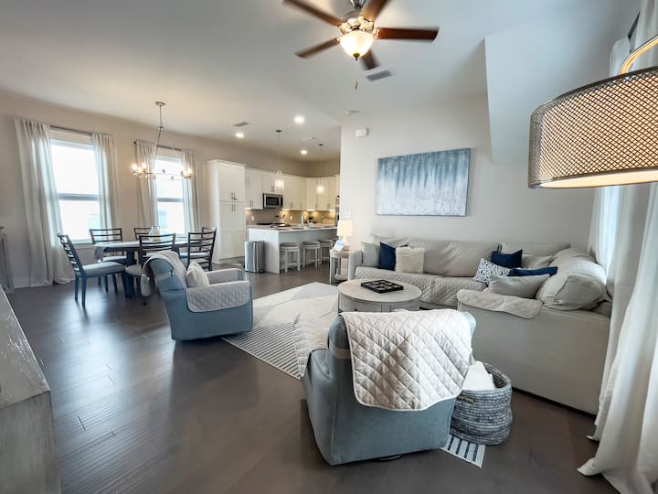 Inlet Beach Summer | Sleeps 9 + Community Pool - Rosemary Beach, FL