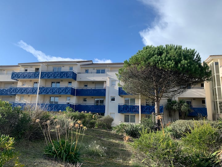 Bel Appartement En Résidence Aux Pieds De L'océan - Lacanau