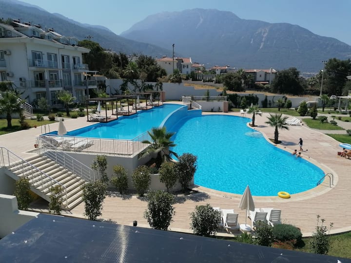 World F3 2+1 Ortak Havuzlu Ev - Ölüdeniz