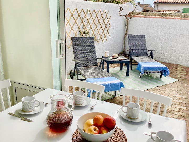 Maison Proche De La Noue, Plage à Pied, Parking, - Sainte-Marie-de-Ré