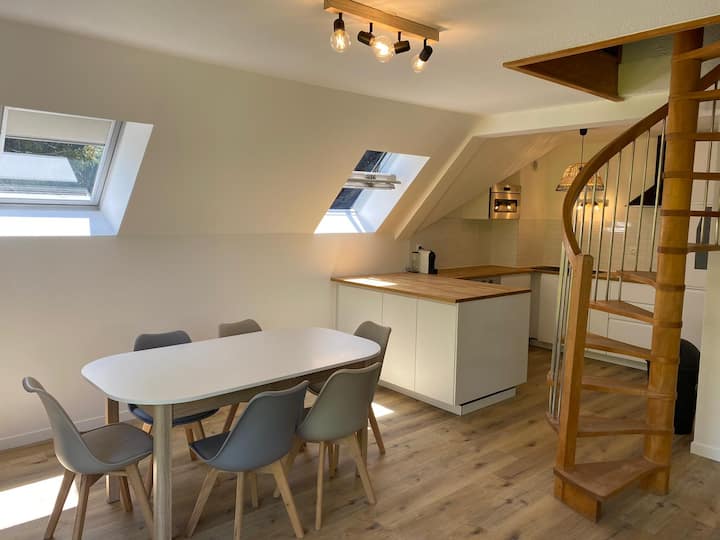 Duplex 100m De La Plage Et 20min Des Chantiers - Saint-Nazaire