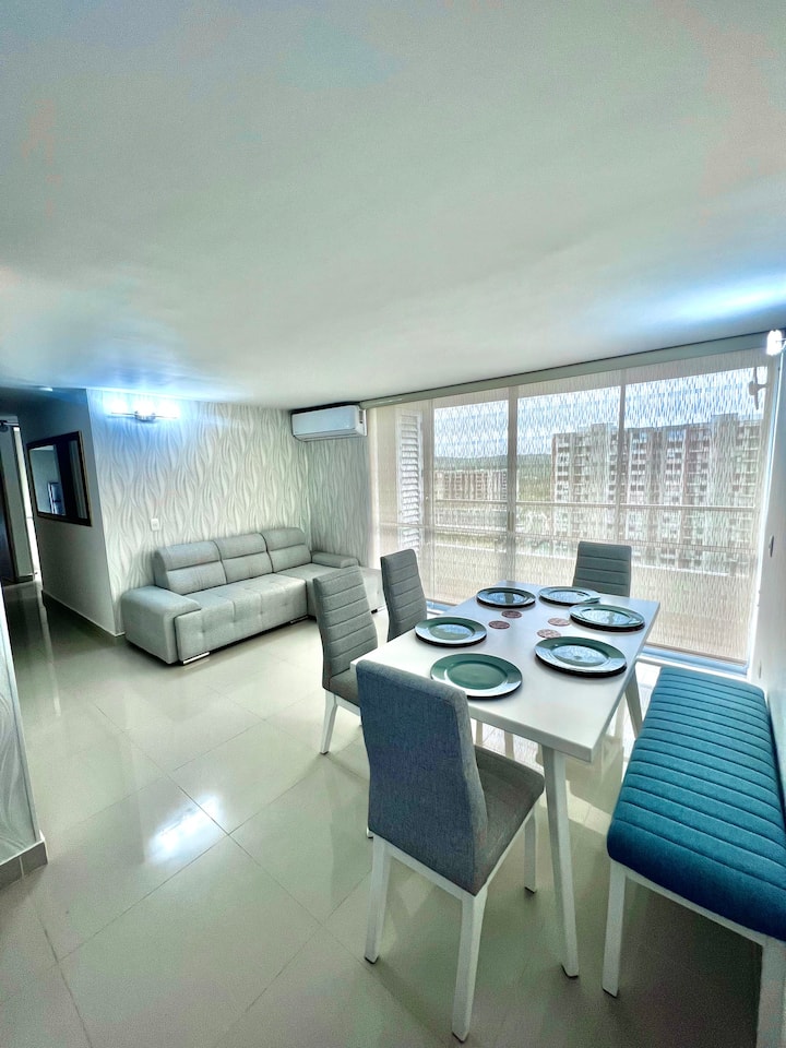 Dream Apartment For 7, Pool, Wifi & Ac - Barranquilla