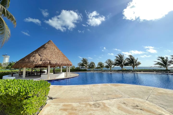 ⮕Caribe-en La Playa/ Piscina/ 4 Pax / Wi-fi ⬅ - Cancún