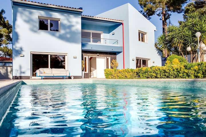 The Big Blue: Private Pool, Beach, Golf, Tennis - Sesimbra