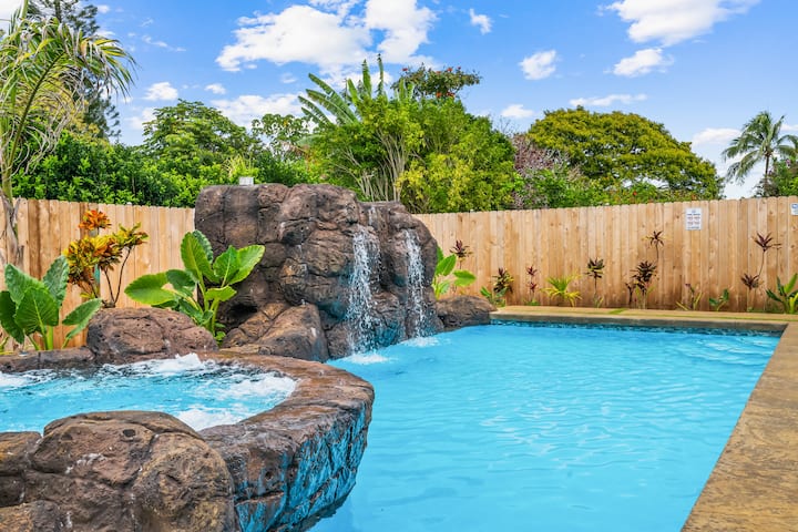 Luxury Princeville Retreat, Private Pool & Spa, 4 Bedrooms & 4 Baths, Sleeps 10 - Kauai, HI