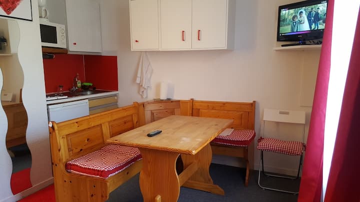 Joli Studio 4 Personnes Au Pied Des Pistes - Allos