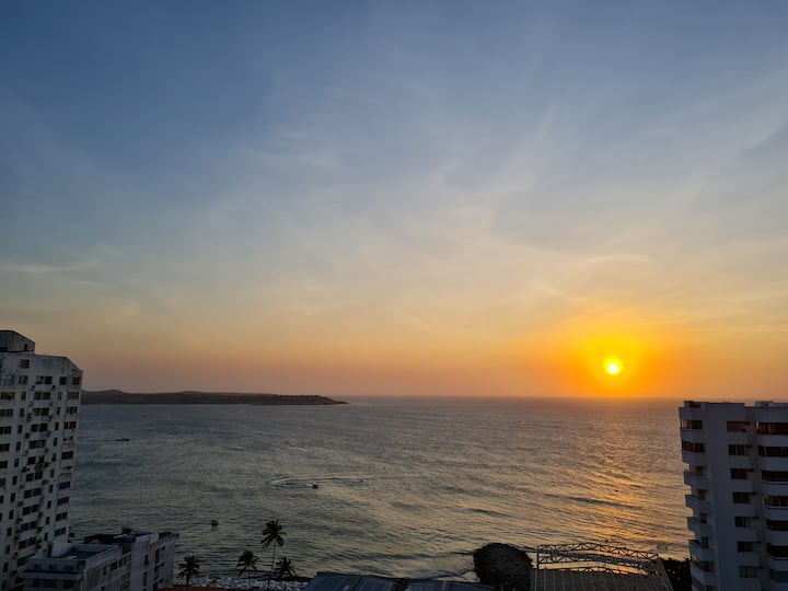 Fantástico Apartamento Con La Mejor Vista - Cartagena