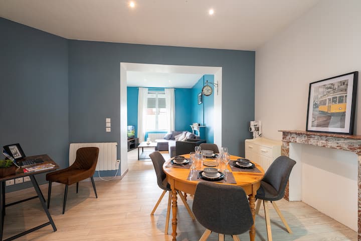 Belle Maison Avec Terrasse Et Cour Privative - Cambrai