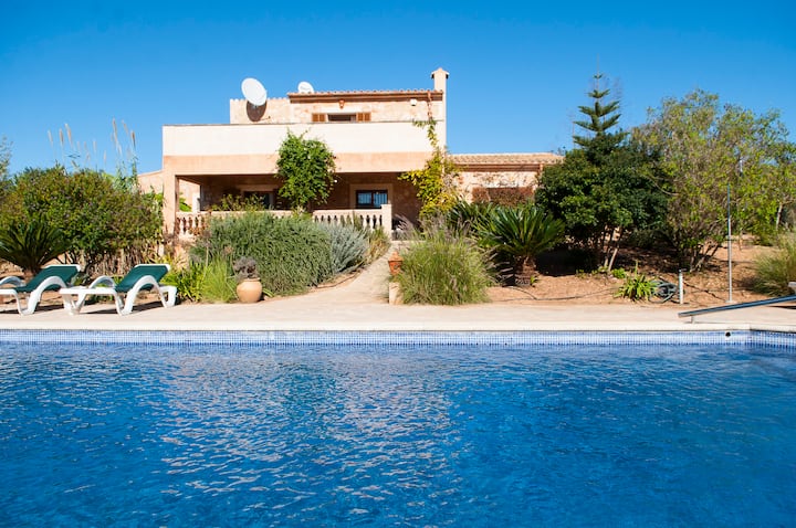 Peris Nice Country House For 8 Persons With Pool - Colònia de Sant Jordi