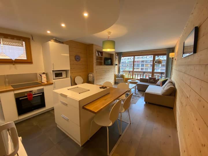 Appart 57 M2, 2 Alpes, 6 Pers - De 100m Pistes - Les Deux Alpes