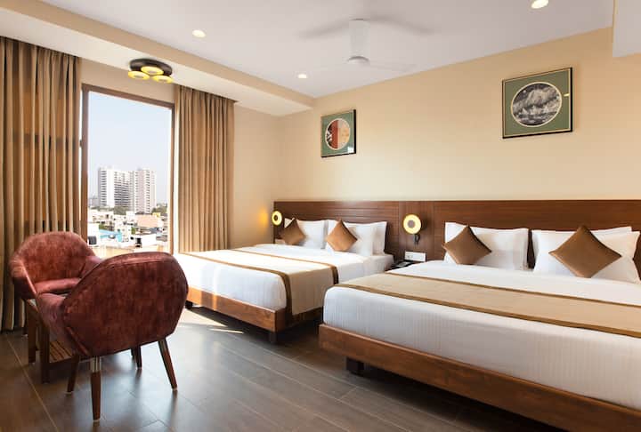 Premium Quad Room - The Madras Grand - Chennai