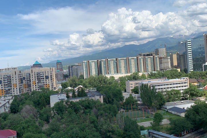 Mountains And River View Apartment In Almaty - Kazakhstan