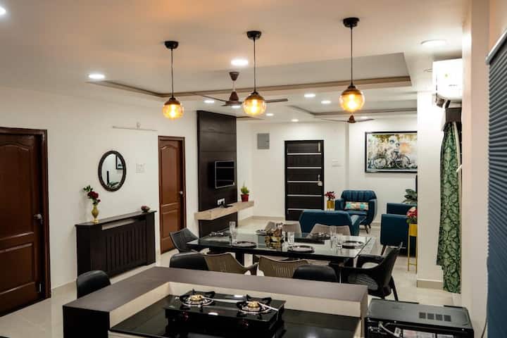 West Front Shaakya Lavish Hygiene 3bhk Flats. - Hyderabad