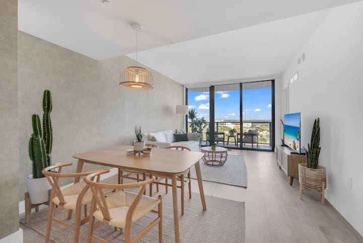 Chic 1 Bedroom Apartment In Hyde Midtown Miami - Miami, FL