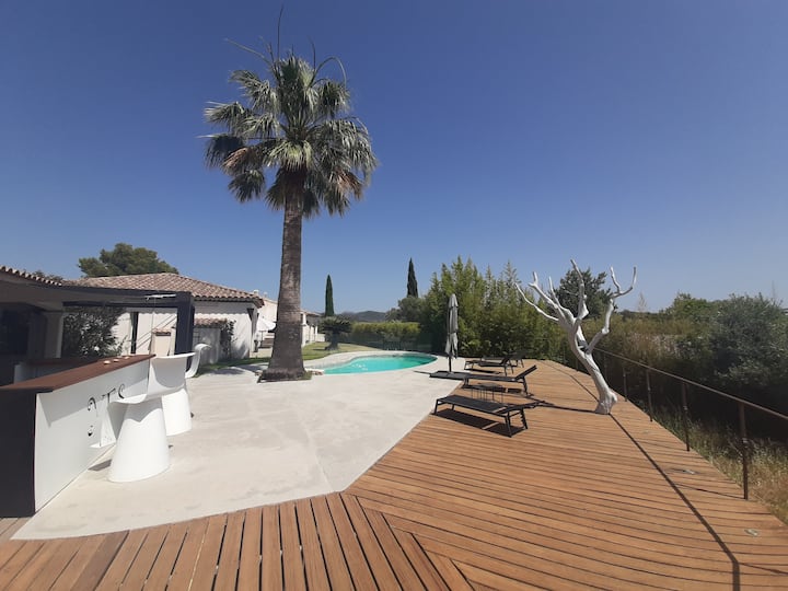 Belle Villa Avec Piscine, Entre Vignes Et Forêt - La Cadière-d'Azur