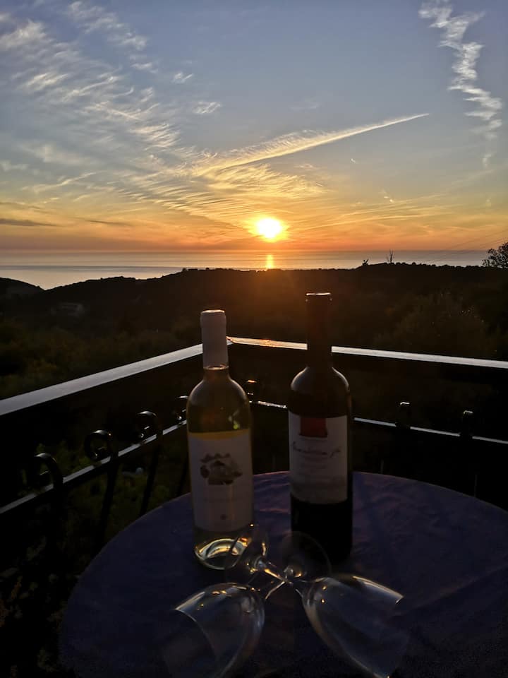 Santa Maria Rooms- Magnificent Sunset View 2 - Lefkada