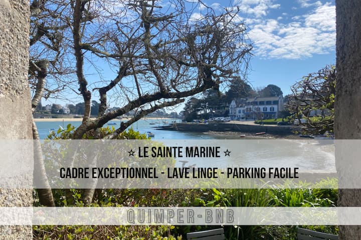 Combrit Port De Ste Marine - Les Pieds Dans L’eau! - Sainte-Marine
