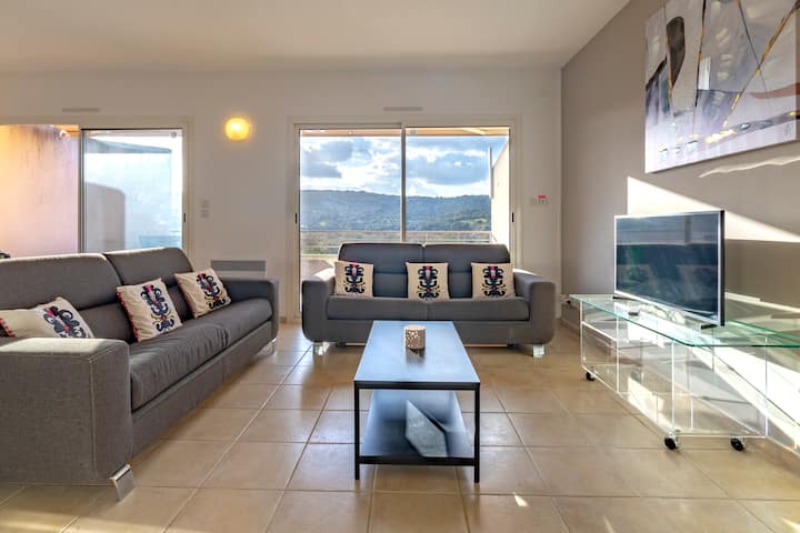 Bel Appartement  6 Personnes Dernier éTage Vue Mer - Serra-di-Ferro