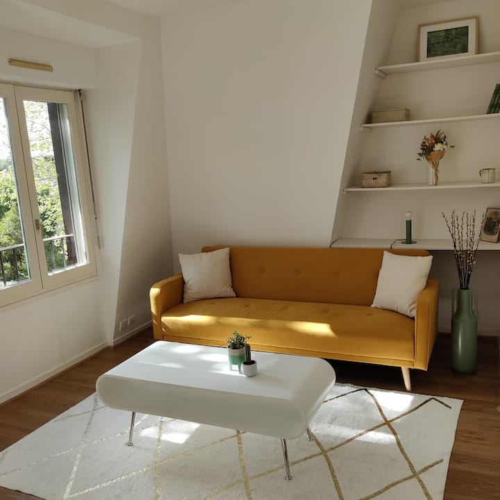 1br Apartment, Ideal Mid-term Rental Or Insead - Fontainebleau