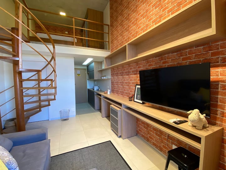 Loft Em Marília Todo Decorado/arcond🌼🌼🏠 - Marília