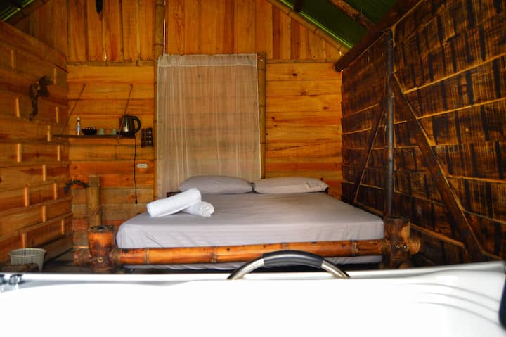 9. Cabaña/balcon/vista A La Montaña/baño Privado - San Pedro