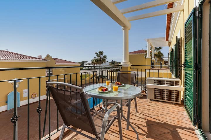 Casa Maria | Vue Mer, Balcon, Ac, Piscine, Parking - Porches