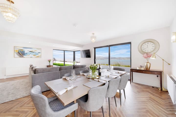 Saltwater House: Fahan. Views. Luxury. Sleeps 10. - Buncrana