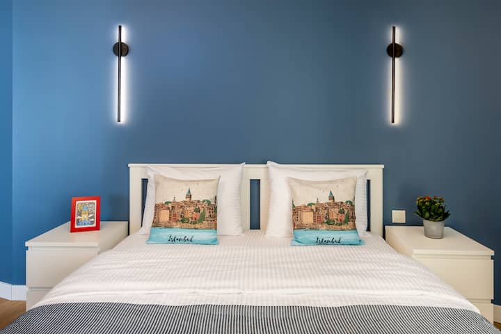 "Urban Oasis#1"24/7security-2br-5min To Galataport - Karaköy