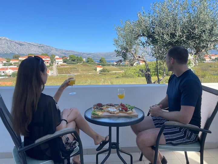 Twh Lumbarda Apt 2 - Overlooking Vineyards To Sea! - Lumbarda