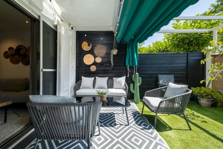 Modern Apartment W/ Big Patio | Maria By Palmera - Catalonia