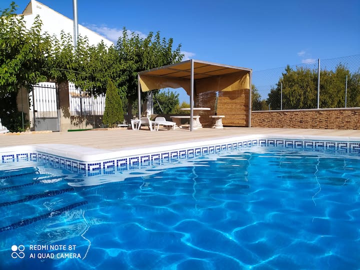 Rambla La Higuera, Acogedora Casa Rural Con  Patio - Moratalla