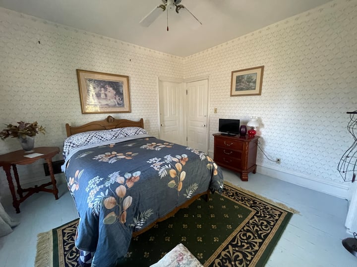 Victoria Blue Room At The Gilded Swan Guesthouse - Albion, MI