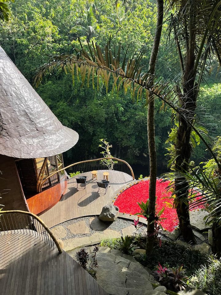 Eclipse House 4bds Bamboo House Pool River View - Villas for Rent in ...