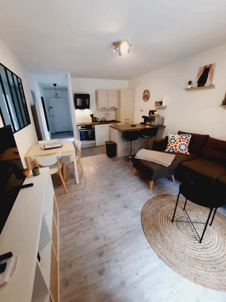 Appartement Spacieux 60m², 2 Chambres, Garage - La Grande-Motte