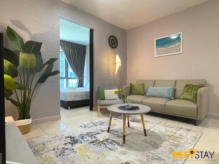 Liberty Arc Ampang Modern Soho Iii Wifi + Smart Tv - 吉隆坡