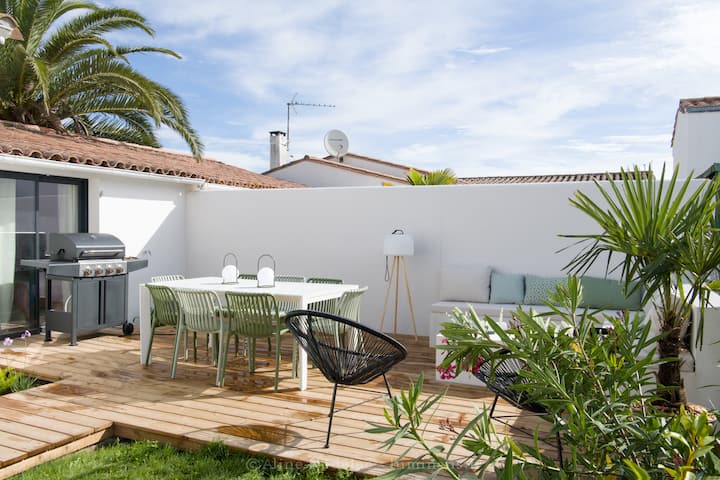 Villa Familiale Rénovée, Centre Village, 5mn Plage - La Couarde-sur-Mer