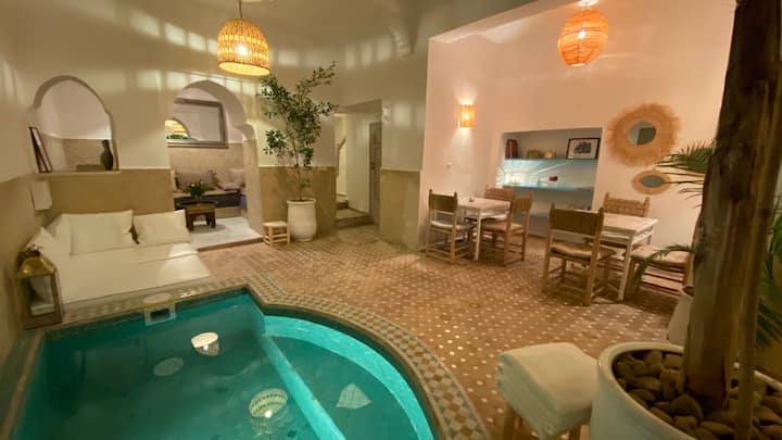 Riad De 4 Chambres, De 6 à 9 Personnes - Marrakesh
