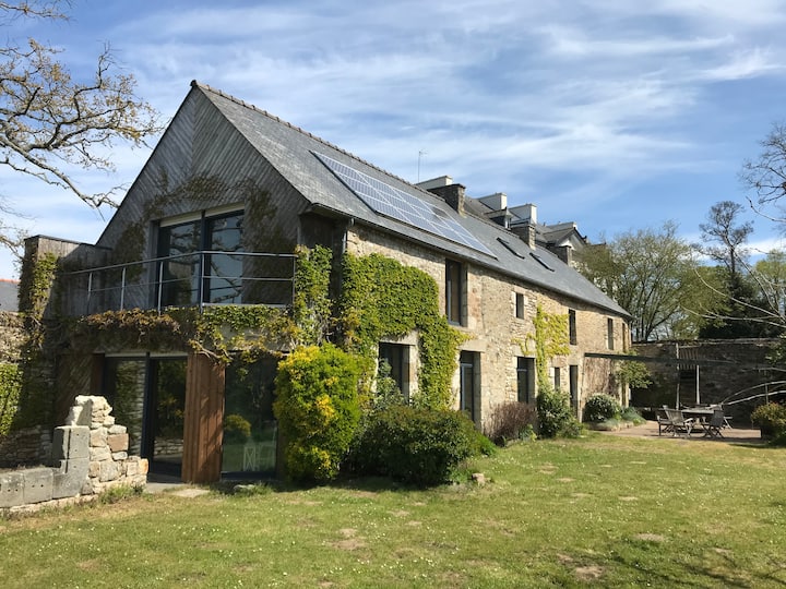 Longère, 10 Couchages, Vue Baie De Lancieux - Ploubalay