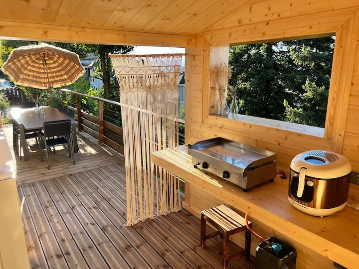 Maison Du Garde Barrière - Atypique Et Chaleureuse - Évian-les-Bains