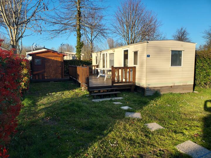 Mobil-home Dans Camping Familial - Guérande
