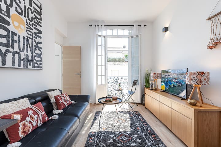 Lovely Apartment With Balcony - City Center - Musée Matisse, Nice