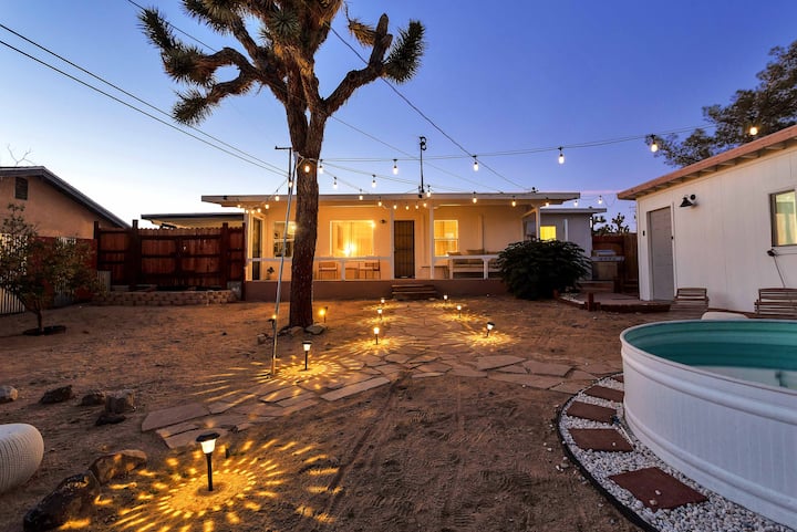 Casa Blanca~desert Gem W Park View & Ev Charger - Joshua Tree, CA