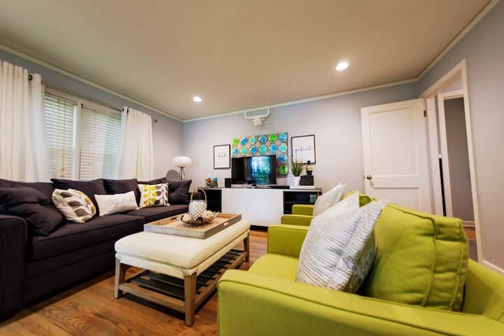 Modern Coastal Style Farmhouse Encased In Greenery - North Little Rock, AR