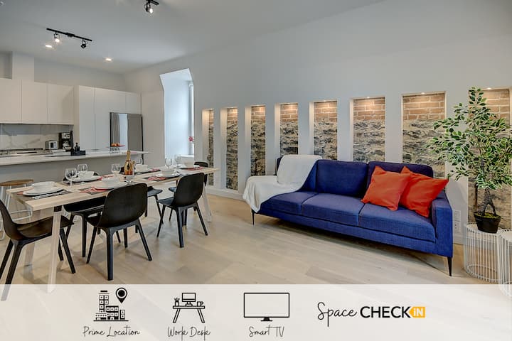 L'élégant | Bureau | Ac | Tv Intelligente - Montreal