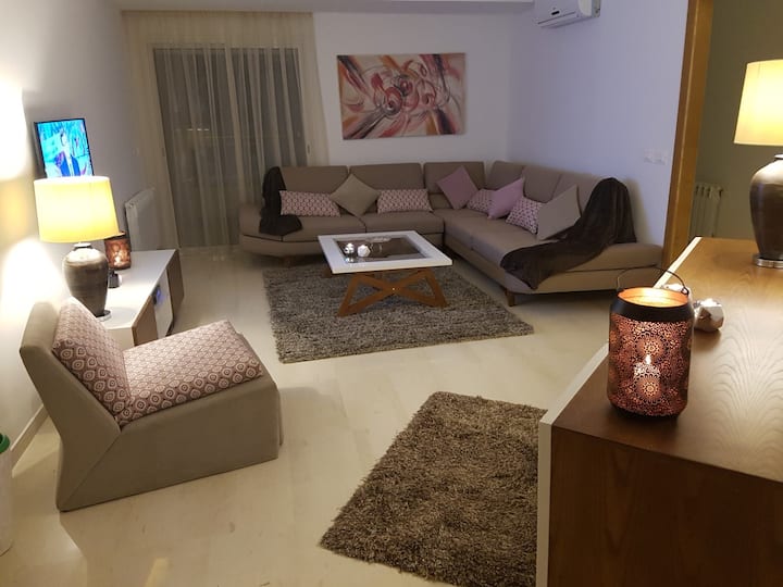 Lovely 2 Bedrooms In La Marsa Area-near Carrefour - Tunisie