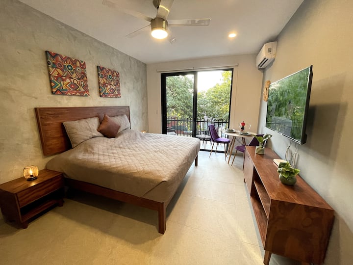 Hermoso Estudio Boho En Condominio A Estrenar - プラヤ・デル・カルメン
