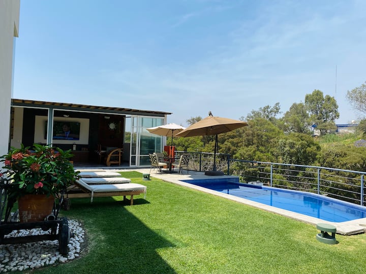 Casa Con Vista úNica Alberca Privada Pet Friendly - Cuernavaca