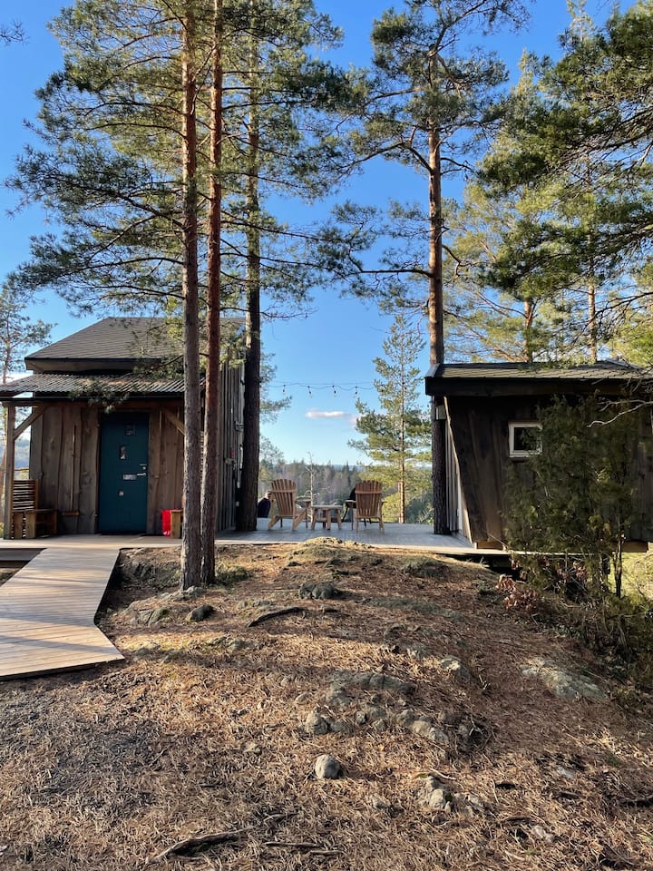 Mikrohytta Kronen Med Nydelig Utsikt Og Strand - Norway