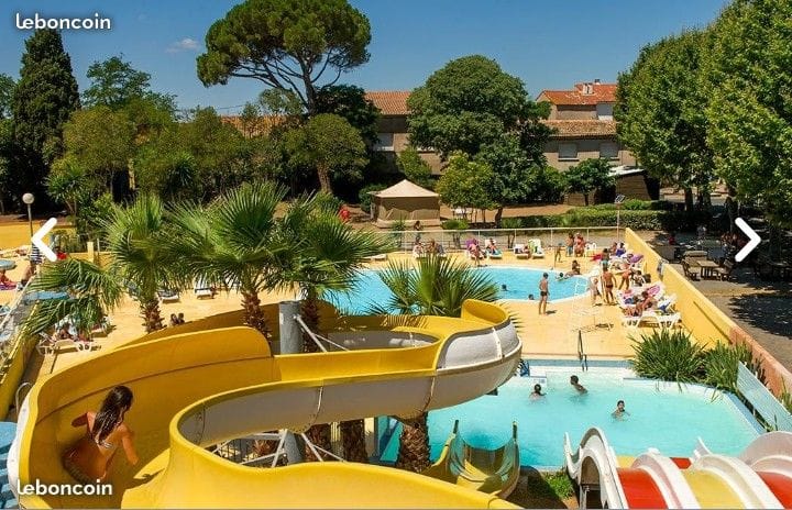 Agde Mobile Home Climatisé 6 Place Camping 7 Fonts - Marseillan